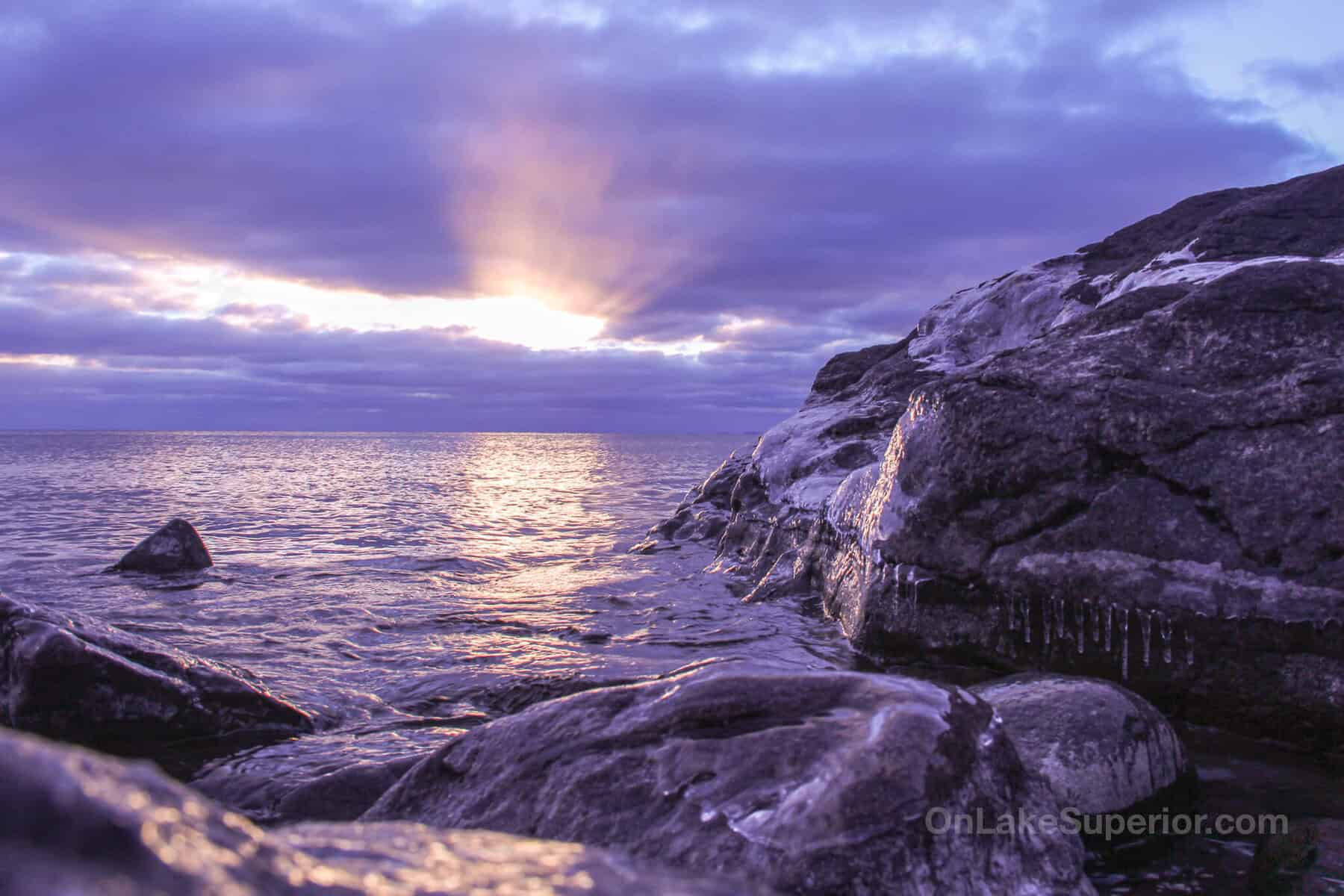Lake Superior Sunrise Photography Workshop - On Lake Superior