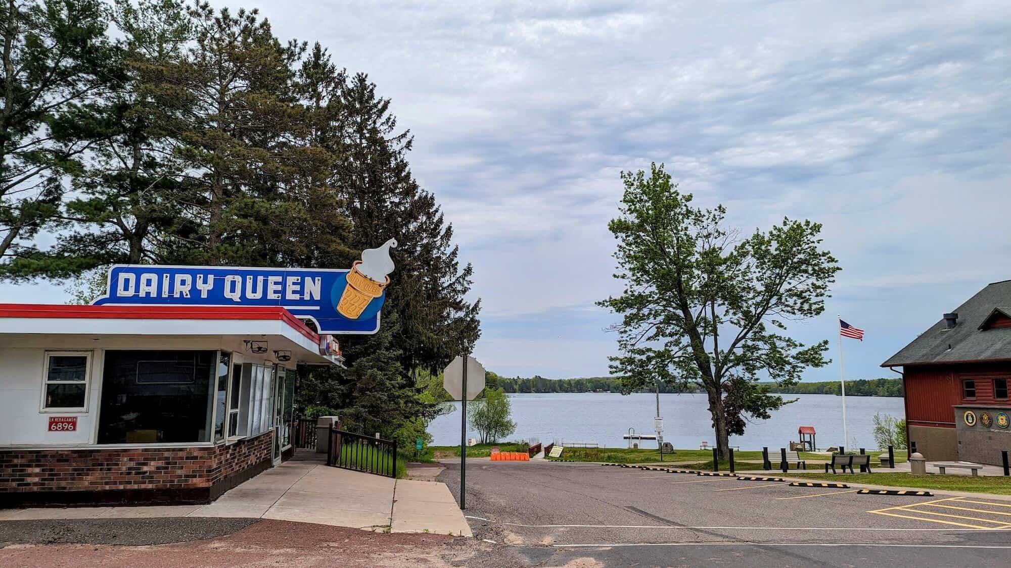 Lake Nebagamon Dairy Queen | A Legendary Scoop - On Lake Superior